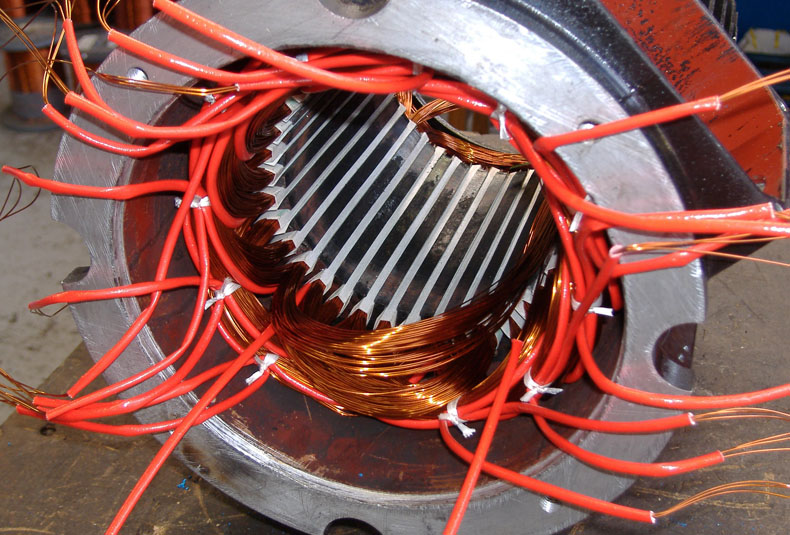 Rewinding Motor